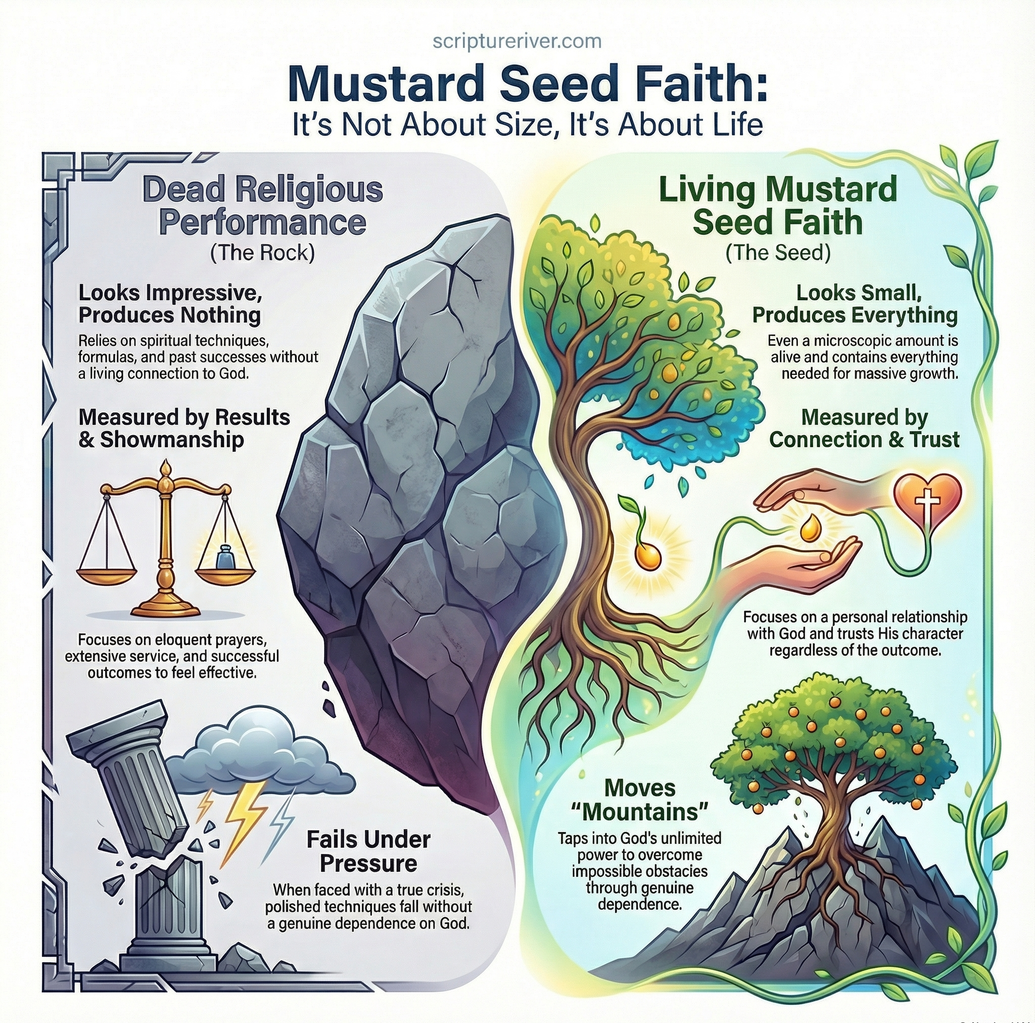 What Jesus Meant By "Faith of a Mustard Seed" In Matthew 17:20 ...